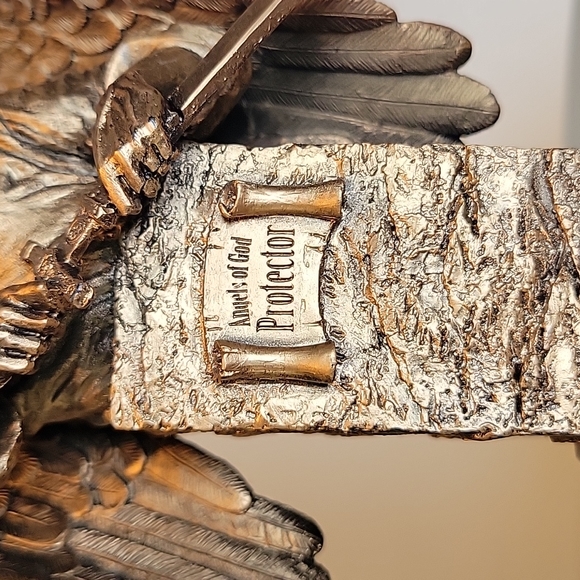 Eden Productions | Accents | Angel Of God Protector Sculpture By Mark ...